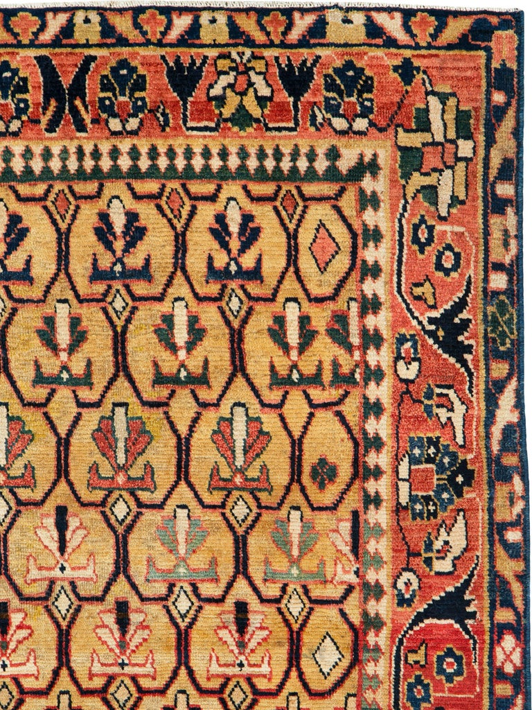 Vintage Persian Hamadan Rug For Sale at 1stDibs