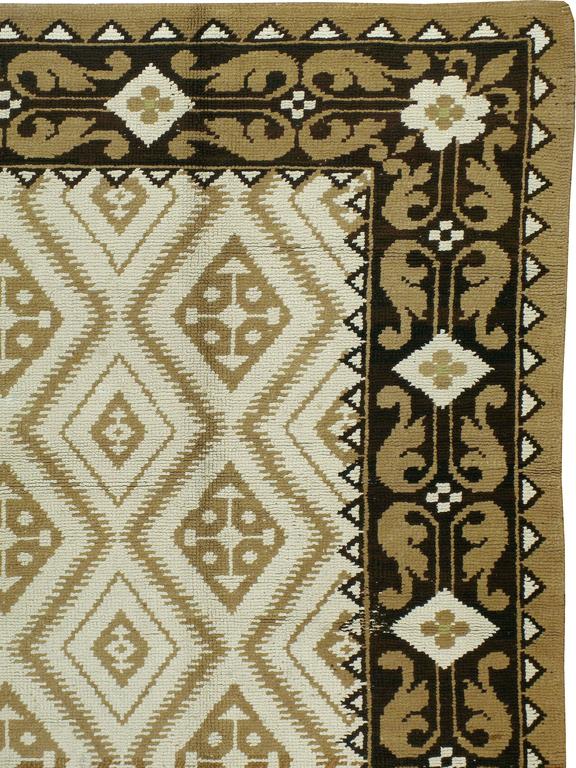 Vintage Spanish Cuenca Rug For Sale at 1stDibs
