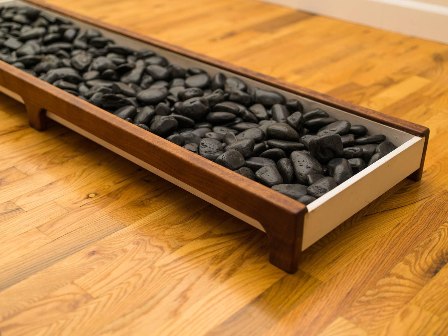 1960s Modernist Japanese-Style Zen Garden / Planter in Mahogany For ...