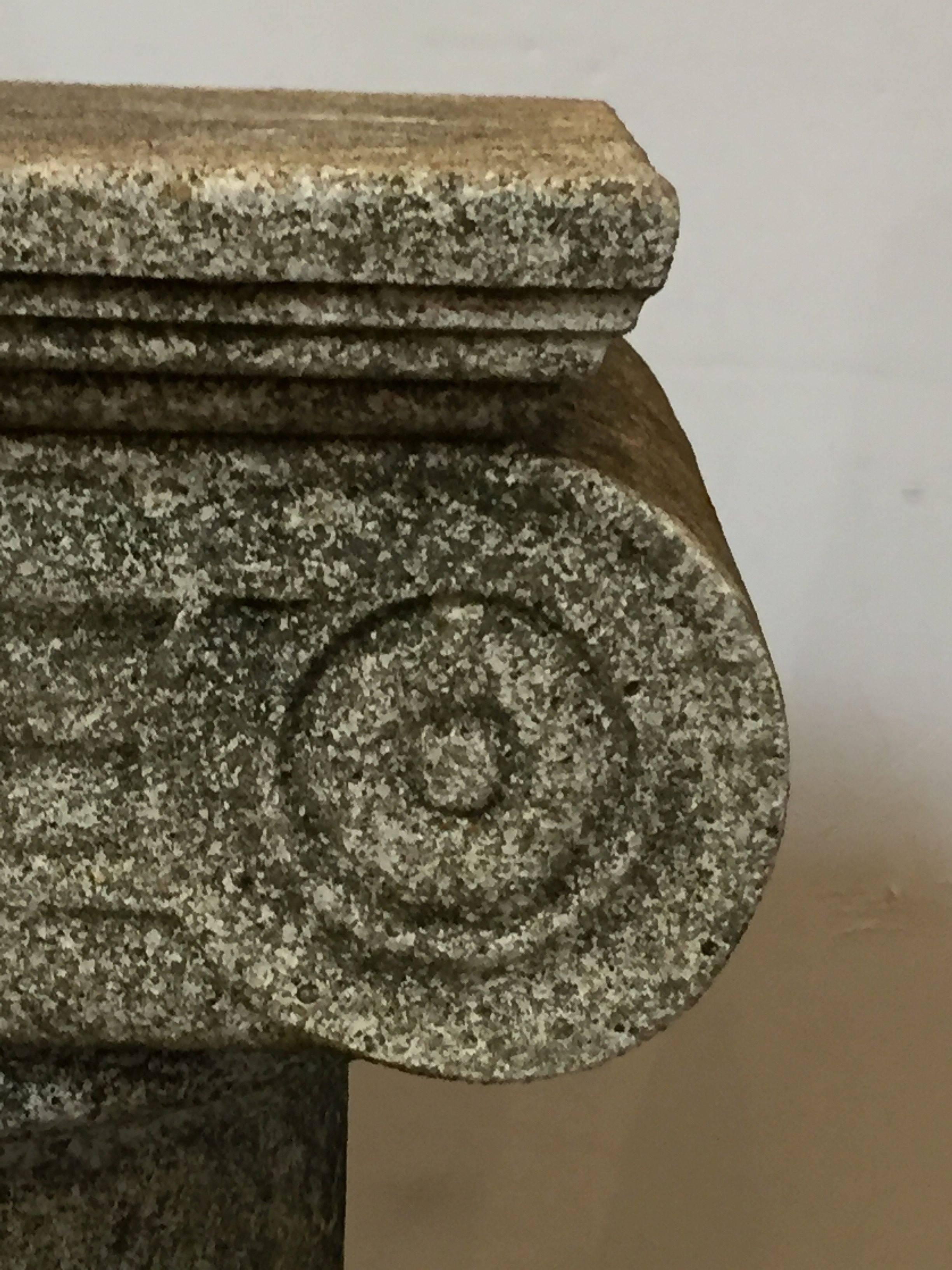 English Garden Stone Plinth in the Classical Style at 1stDibs | stone ...