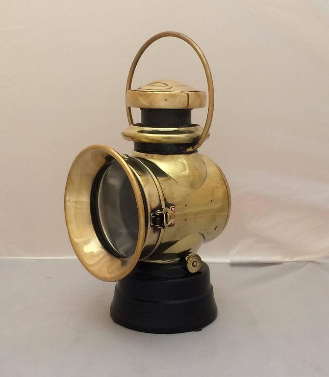 English Automobile Front Oil Lamp by Joseph Lucas, Ltd at 1stDibs