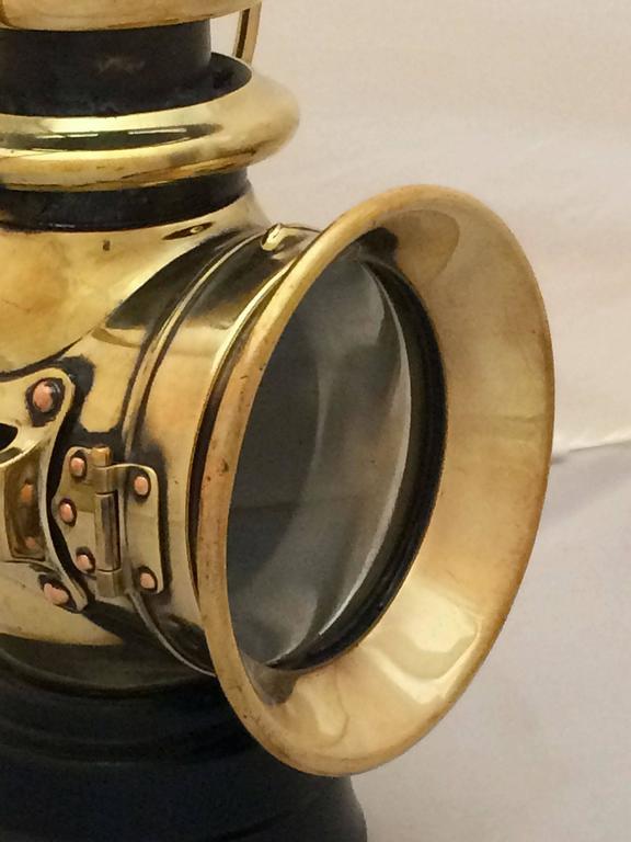 English Automobile Front Oil Lamp by Joseph Lucas, Ltd at 1stDibs