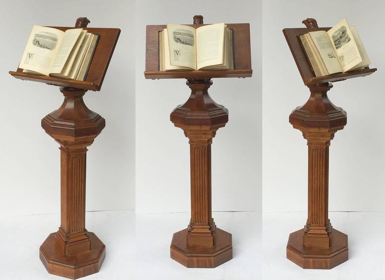 Large English Ecclesiastical Standing Eagle Lectern at 1stDibs
