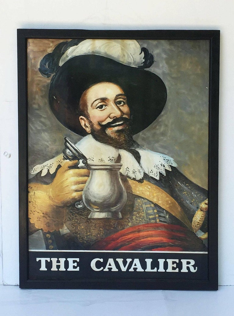 English Pub Sign, "The Cavalier" at 1stDibs