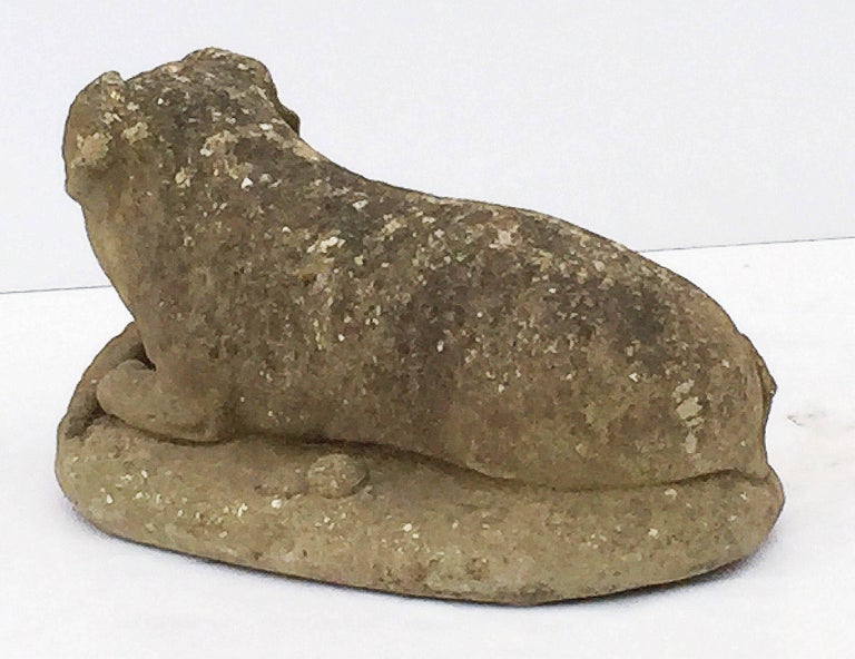 English Garden Stone Pig at 1stDibs