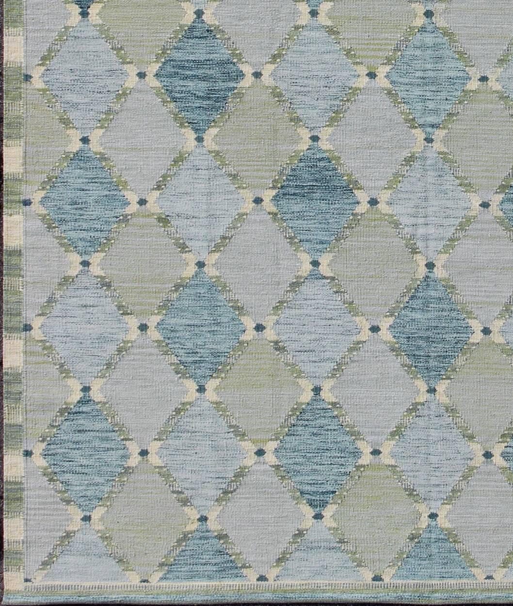 Large Scandinavian Swedish Design Rug at 1stDibs