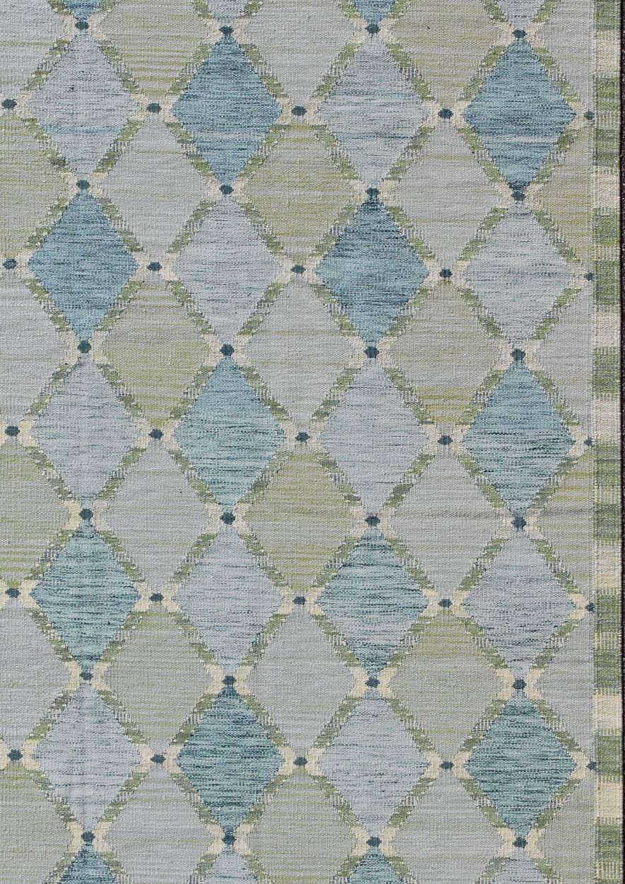 Large Scandinavian Swedish Design Rug at 1stDibs