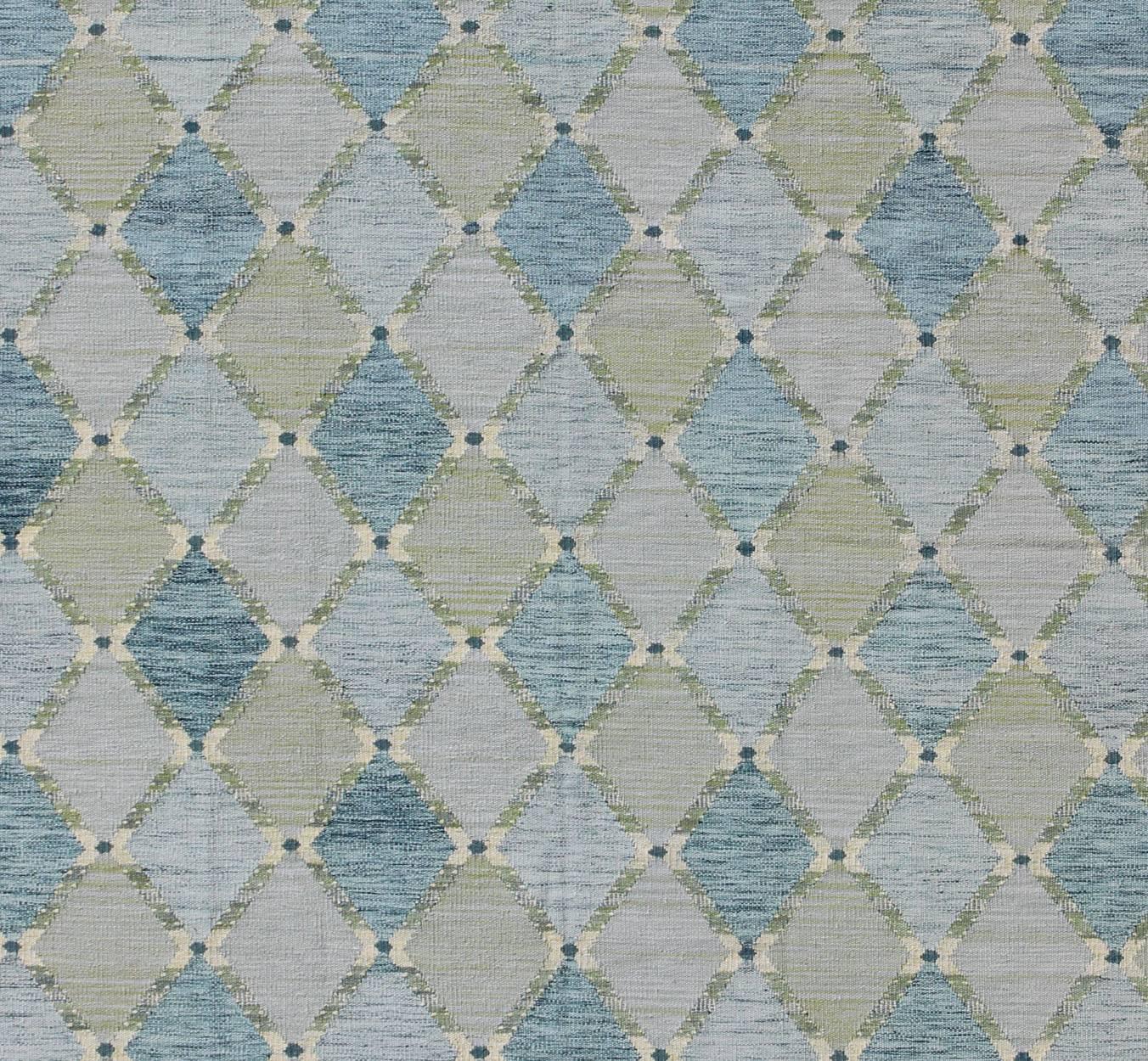 Large Scandinavian Swedish Design Rug at 1stDibs