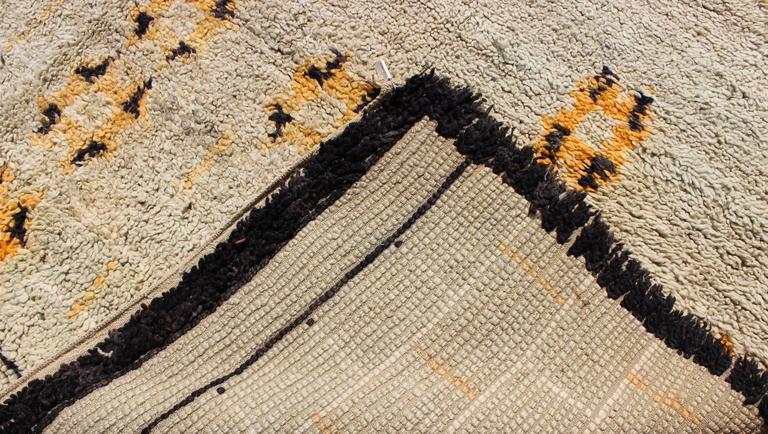 Large Vintage Moroccan Warayne Rug with Meandering Cross Motifs For ...