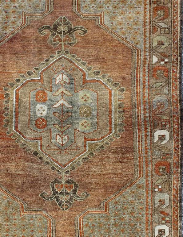 Rustic Turkish Oushak Rug at 1stDibs