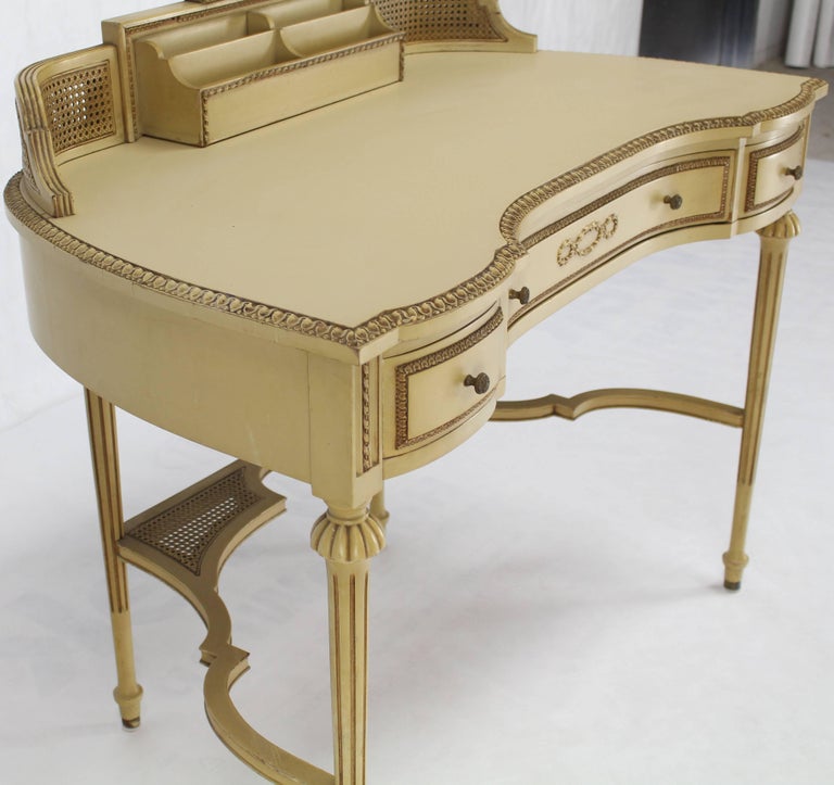 Figural Painted French Desk or Vanity at 1stDibs