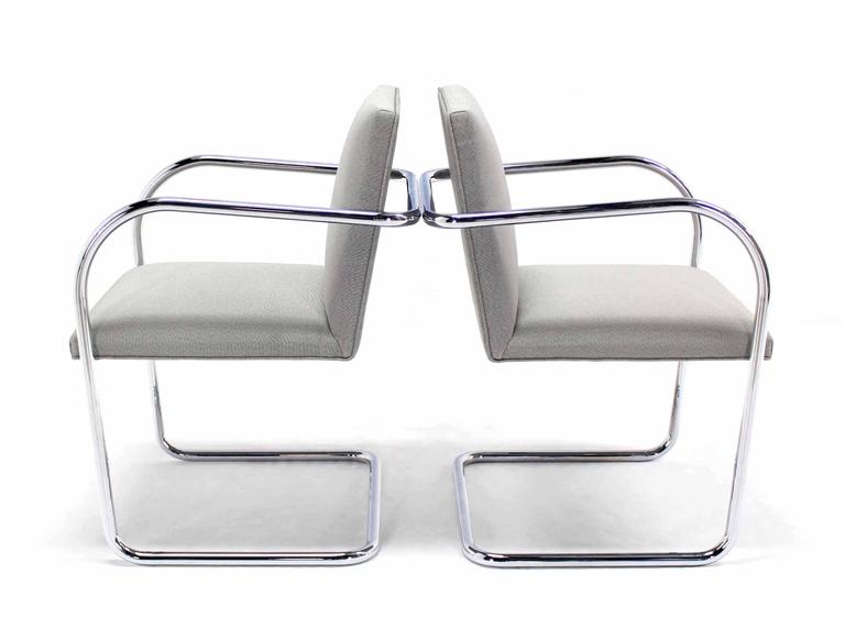 Pair of Mies Knoll Brno Chairs at 1stDibs