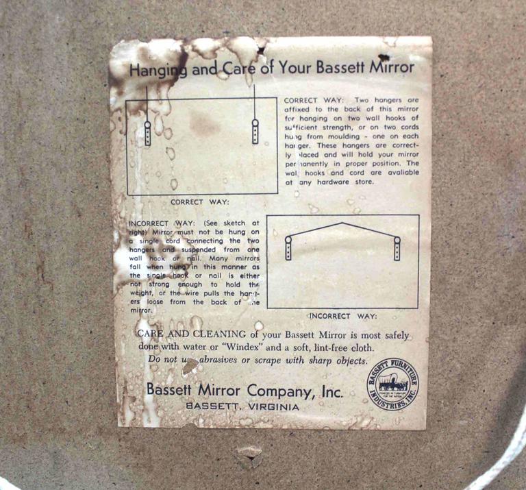 Mid Century Metal Frame Incasing Dome Shape Mirror at 1stDibs | dome ...