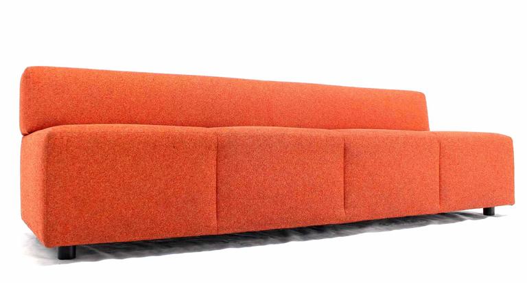 Orange Upholstery Steelcase Sofa Booth at 1stDibs | steelcase ...