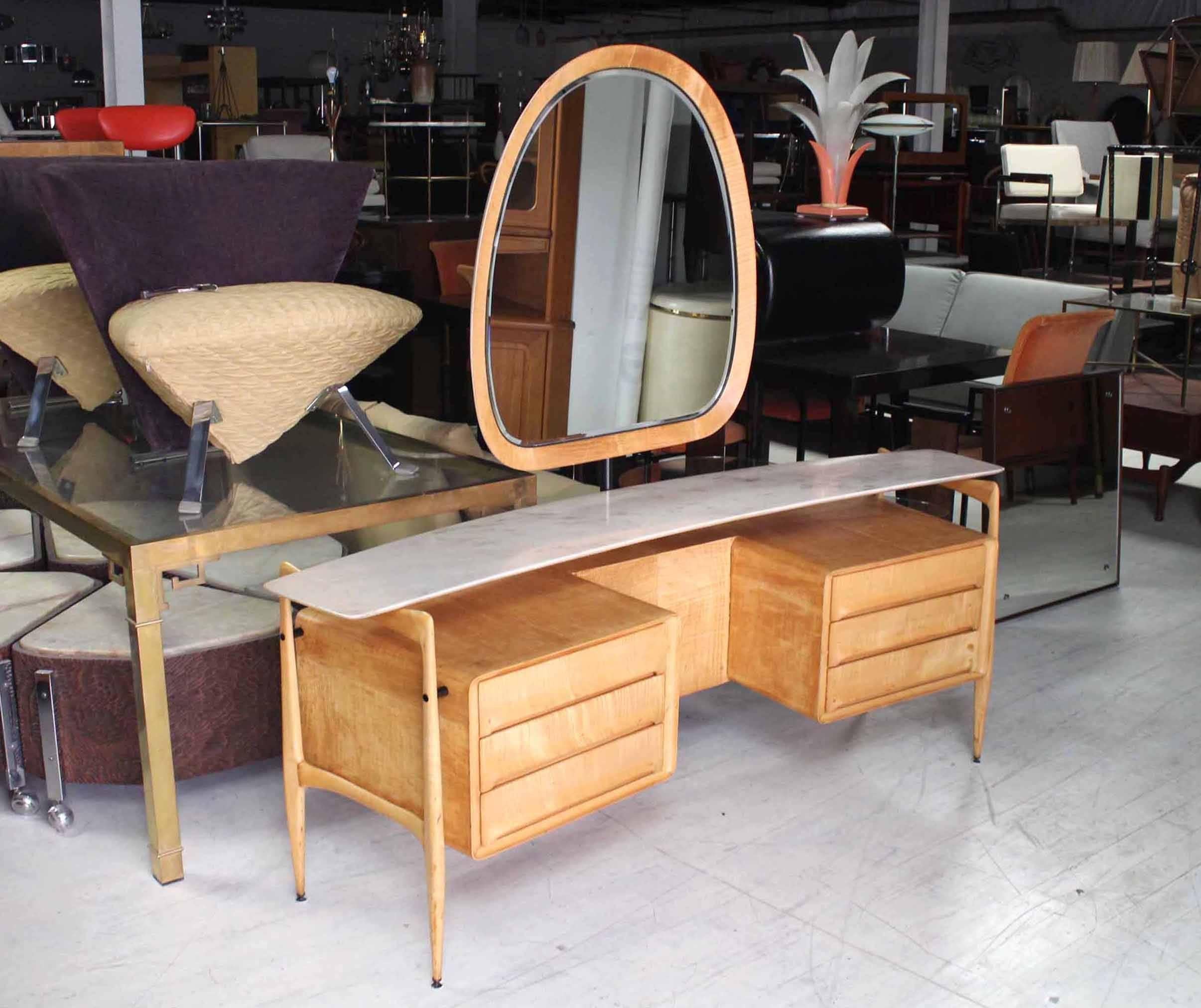 Mid-Century Italian Modern Vanity Dressing Table at 1stDibs | mid ...