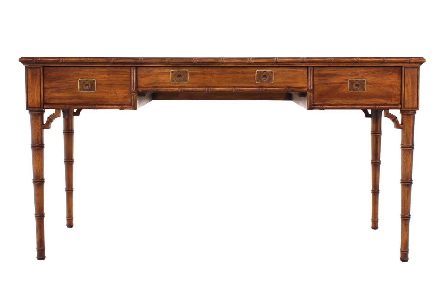 Faux Bamboo Decorative Desk at 1stdibs