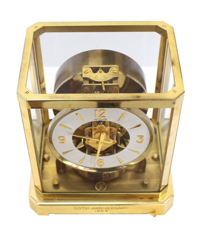 Jaeger-LeCoultre Brass Atmos Clock at 1stDibs