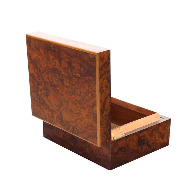 Burl Wood Humidor by Dunhill at 1stDibs