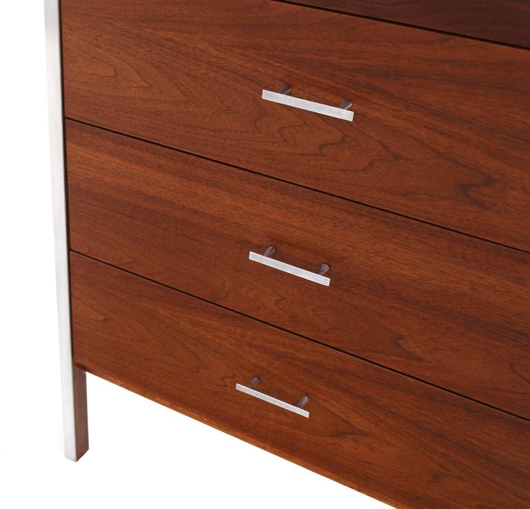 Four Drawers Small Petit Narrow Bachelor Chest For Sale at 1stDibs