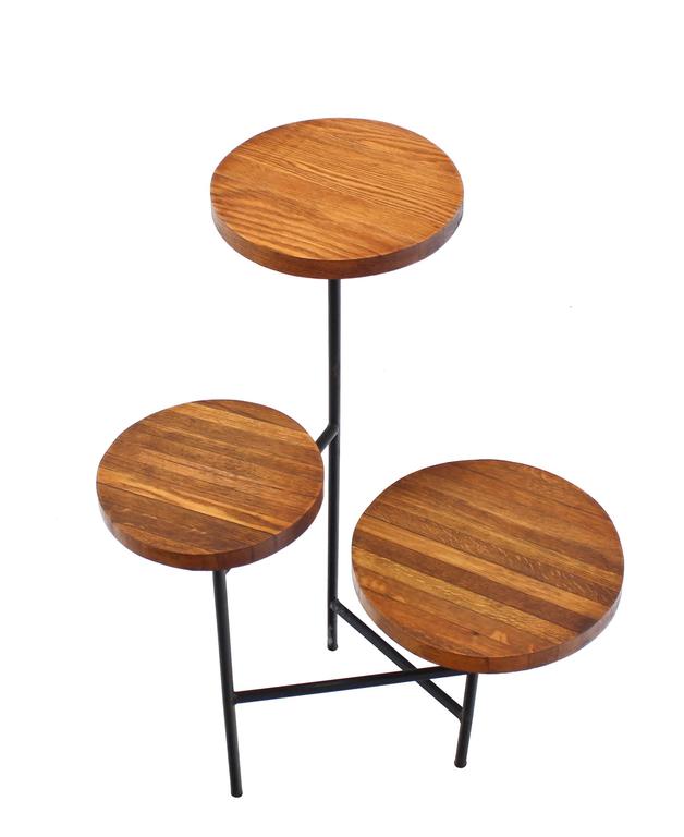 Tri Leg Three-Tier Side Display Table Planter For Sale at 1stDibs | tri ...