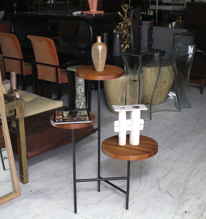 Tri Leg Three-Tier Side Display Table Planter For Sale at 1stDibs | tri ...
