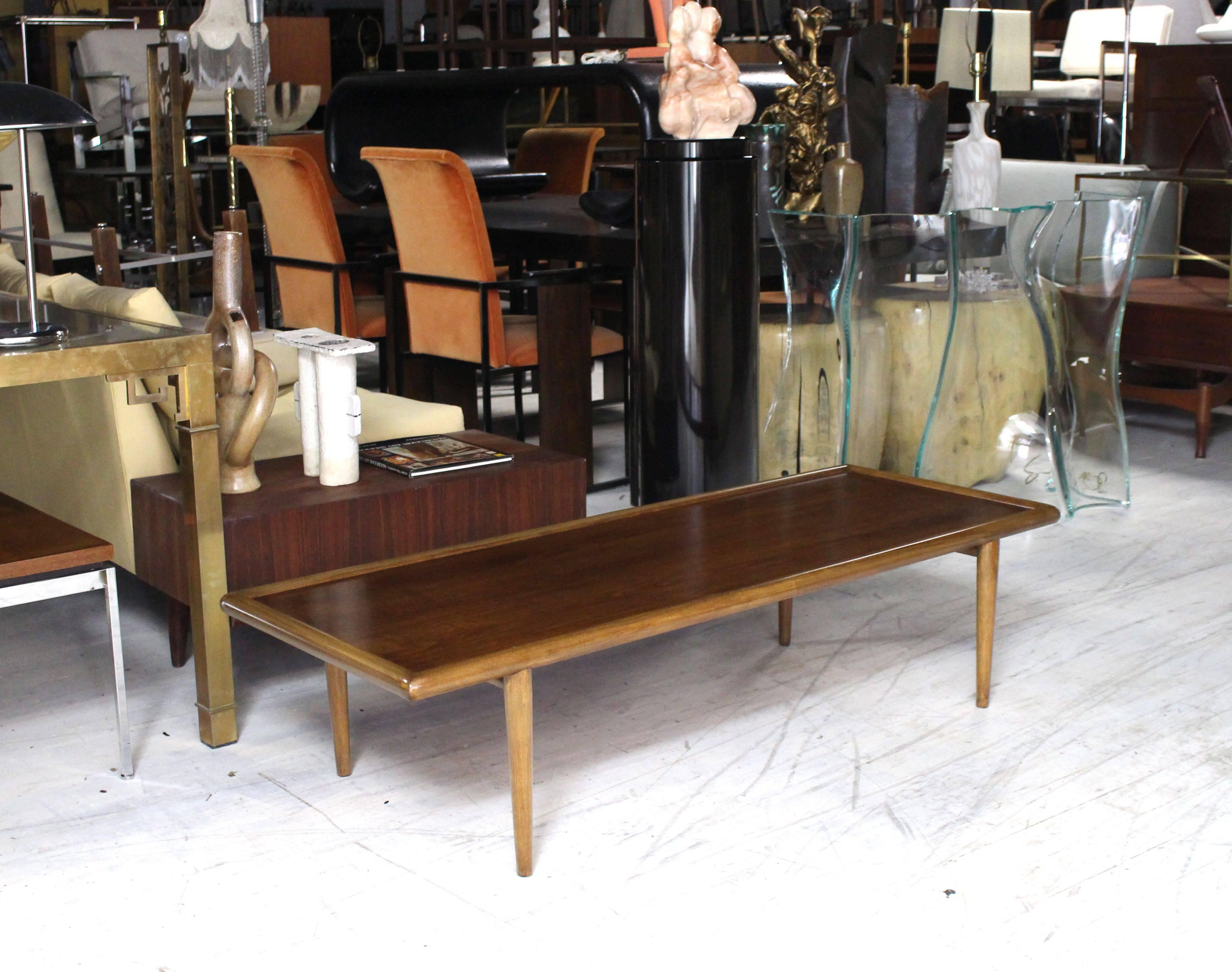 Robsjohn Gibbings for Widdicomb Walnut Coffee Table at 1stDibs