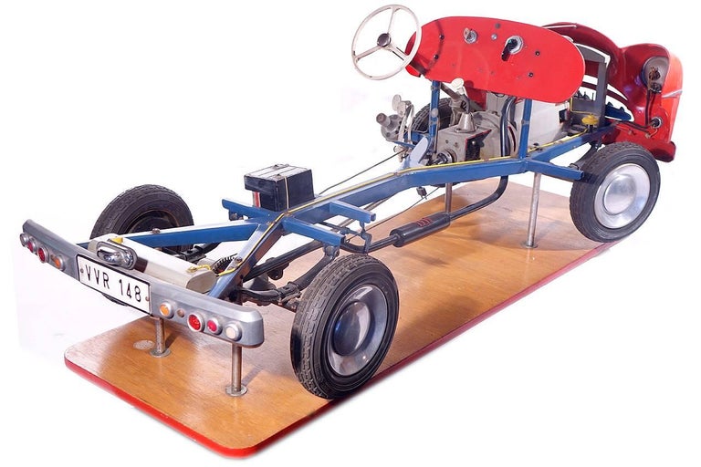 1950s Detailed Driving School Model at 1stdibs