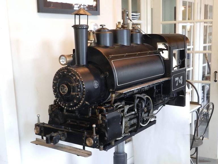 0-4-0 Industrial Tank Live Steam Railroad Engine at 1stDibs