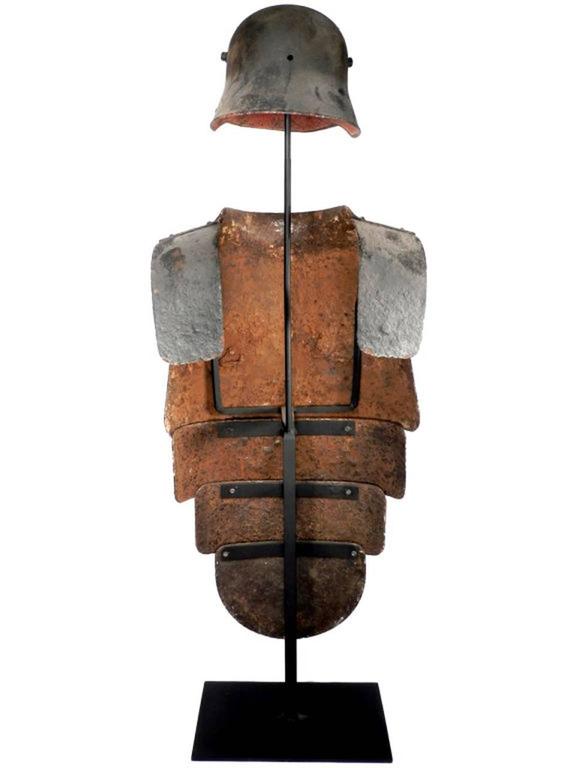 Rare Five-Piece Set of WW1 Lobster Tail Armor at 1stDibs | ww1 lobster ...