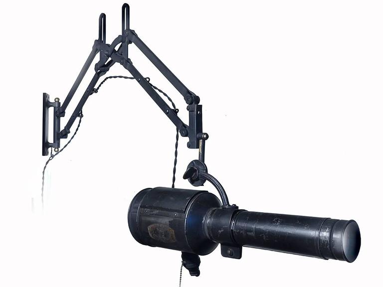Long Nose Articulated Arm Spotlight For Sale at 1stdibs