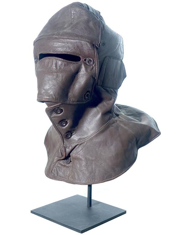 Motorcyclists Cold Weather Hood at 1stDibs