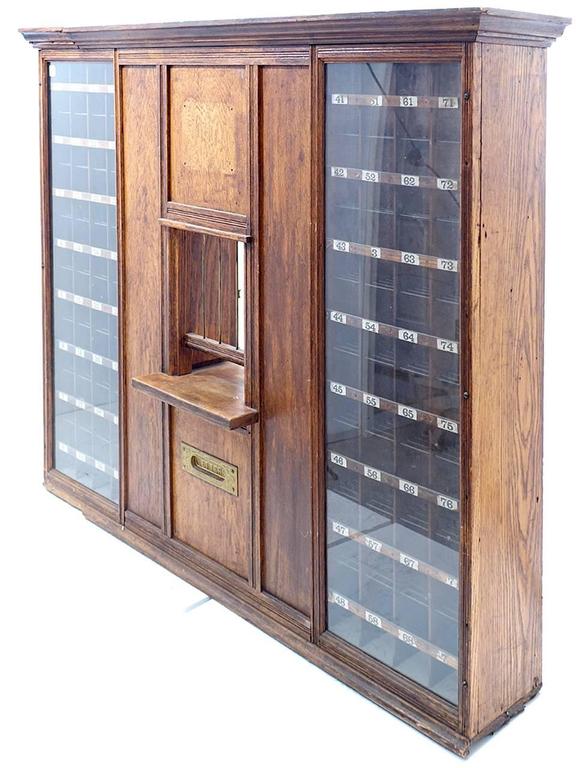 1800s Post Office Window at 1stDibs