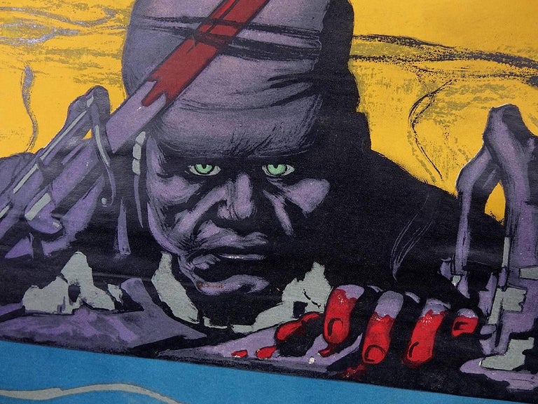 "Beat back the Hun with Liberty Bonds" Original WWI Propaganda Poster ...