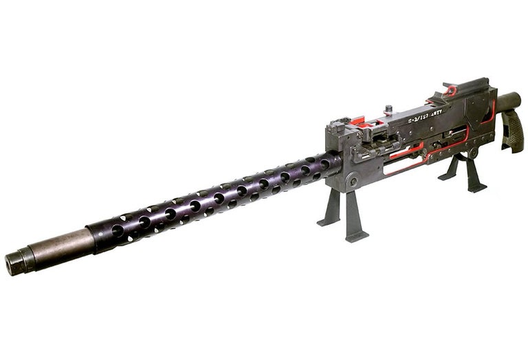 Oversize Model 1919 Machine Gun, Instructional Cutaway For Sale at 1stdibs