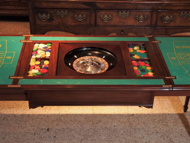 Antique English Double-Sided Roulette Table, circa 1880-1890 For Sale ...