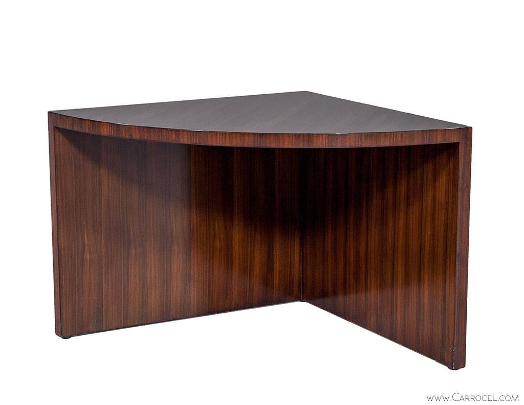 Duke Modern Mahogany Cocktail Table with Nesting Tables at 1stDibs ...