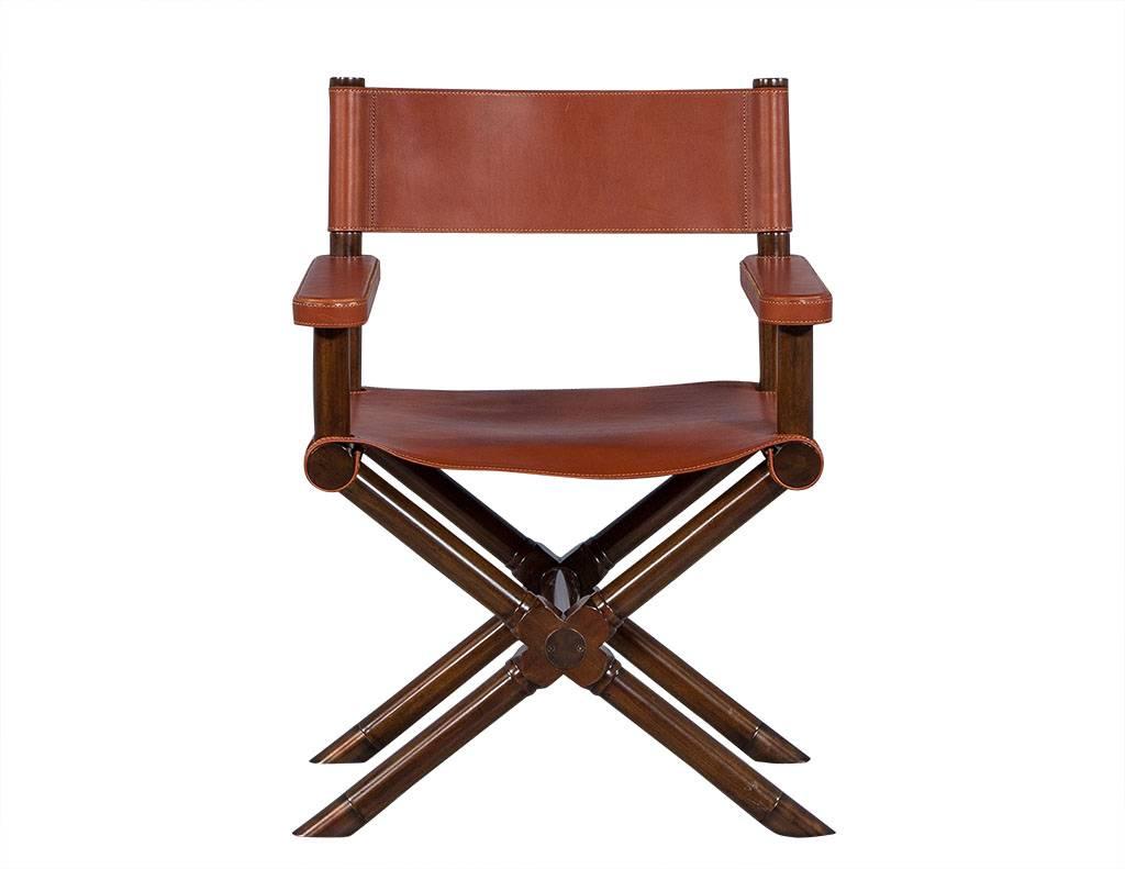 Pair of Modern Directors Chairs Desert For Sale at 1stDibs
