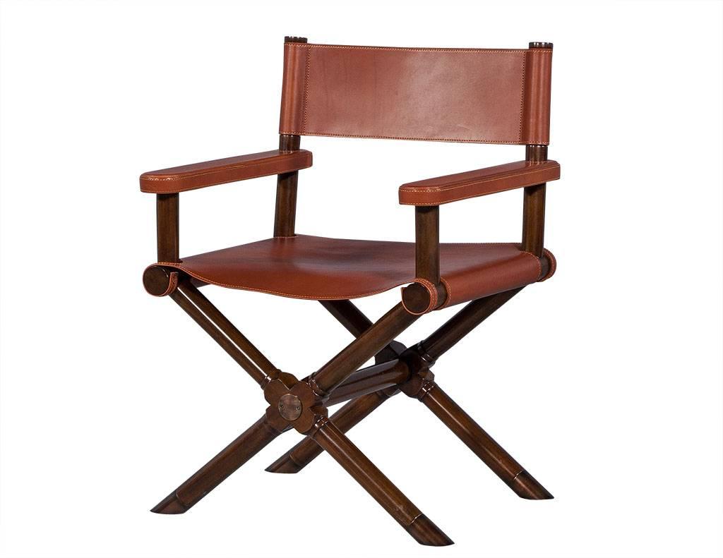 Pair of Modern Directors Chairs Desert For Sale at 1stDibs