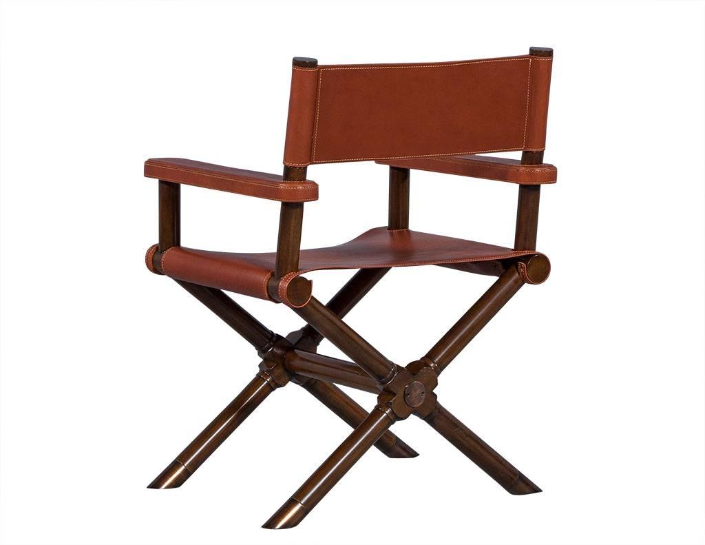 Pair of Modern Directors Chairs Desert For Sale at 1stDibs