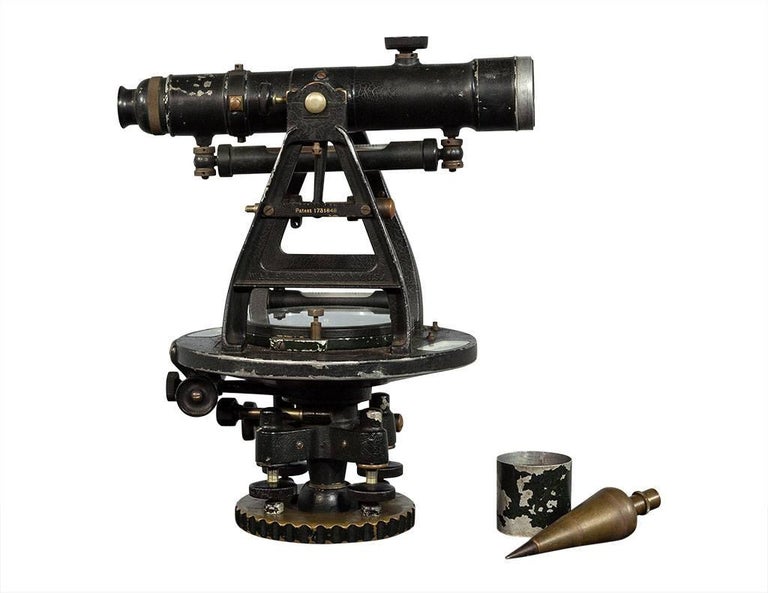 Vintage Gurley Surveyor Transit Level with Original Box at 1stDibs ...