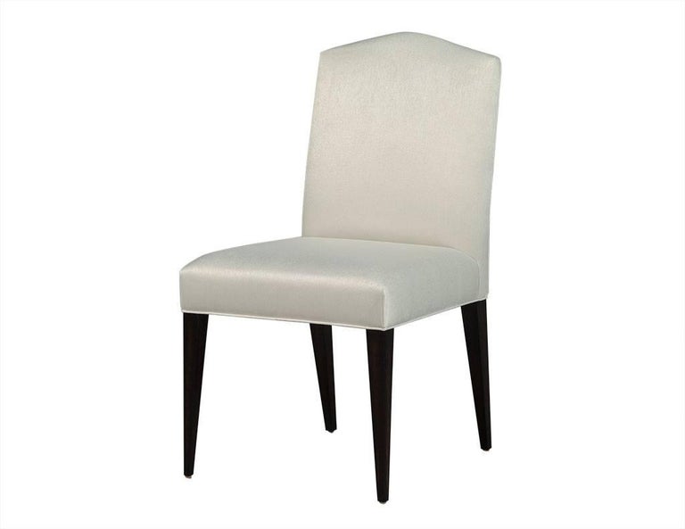 Set of Ten Carrocel Custom Amara Modern Parson Dining Chairs For Sale ...