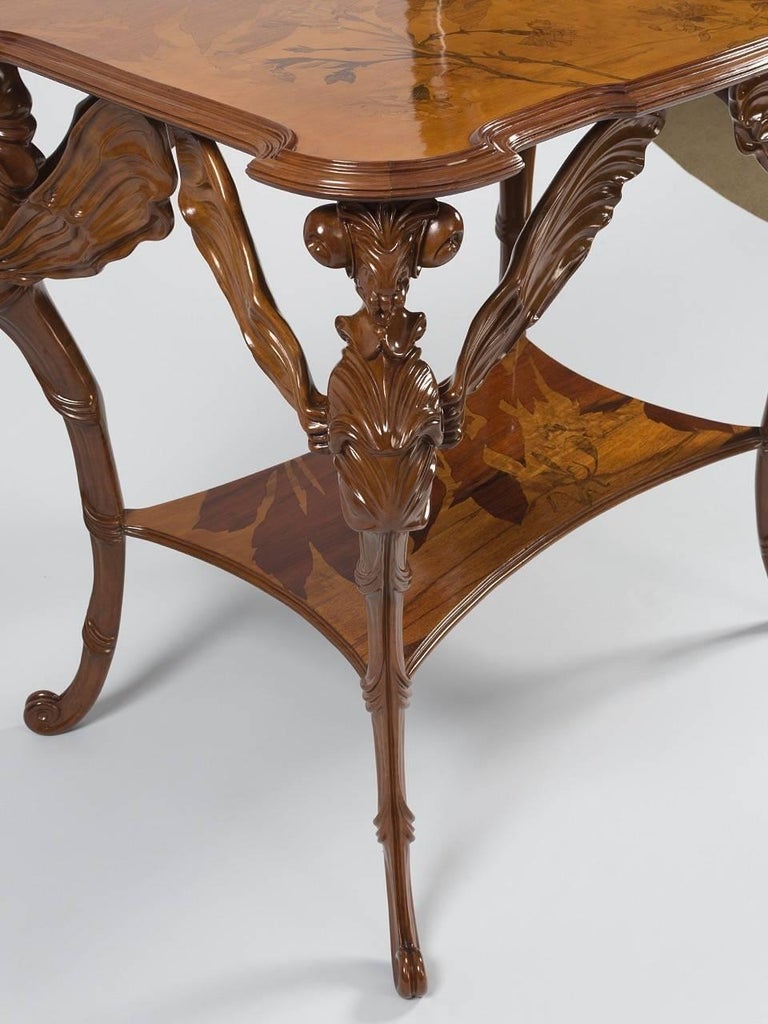 French Art Nouveau Dragonfly Table by Émile Gallé at 1stDibs | emile ...