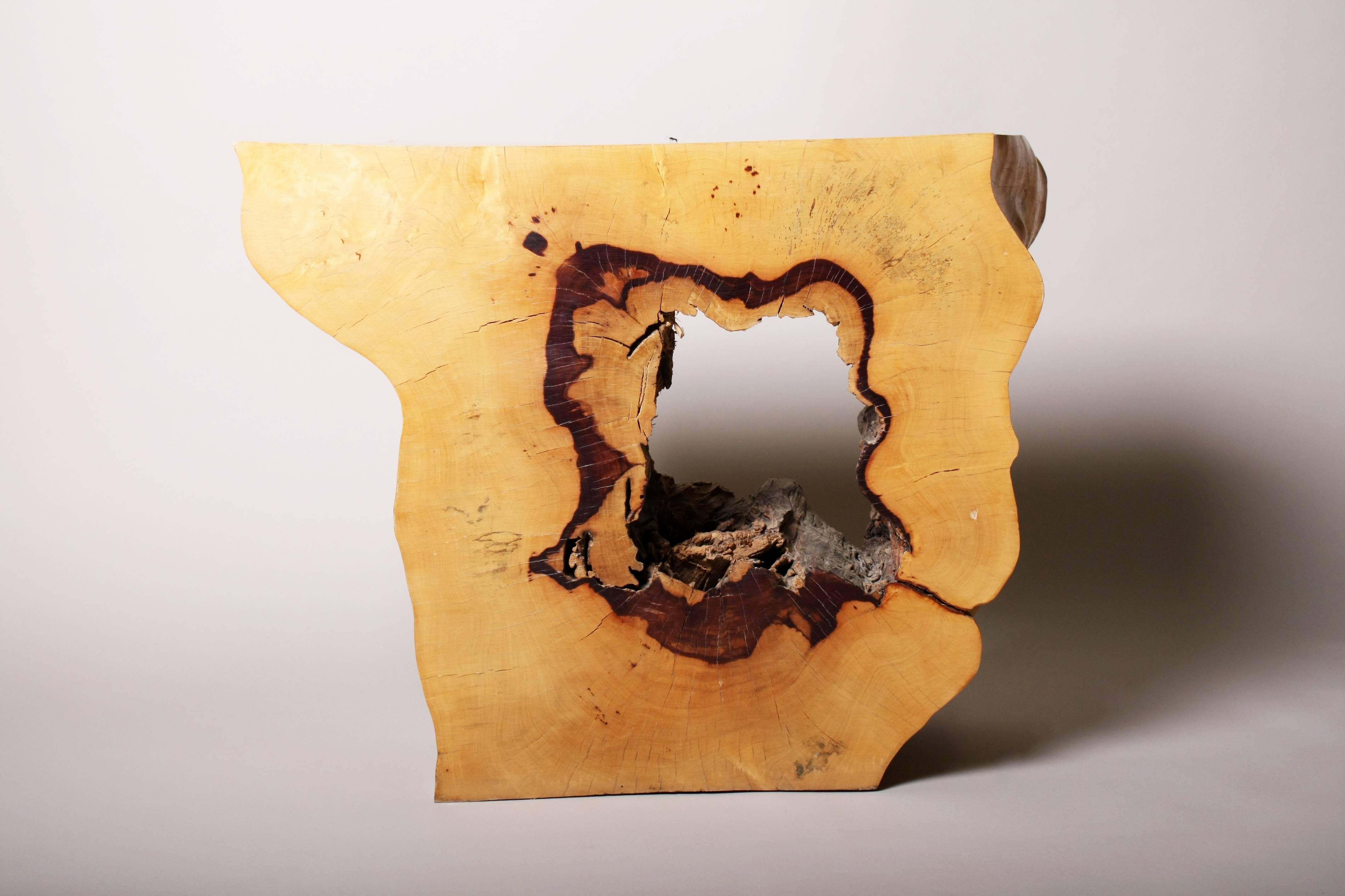 Chamcha Live Edge End Table at 1stDibs