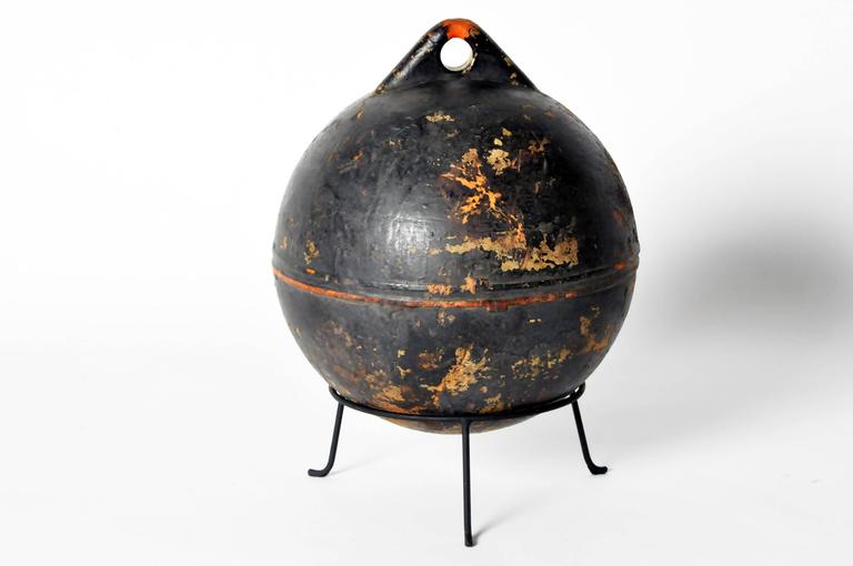 Set of Ten Colorful Vintage Fishing Buoys at 1stDibs