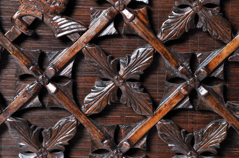 Chinese Latticework Console at 1stDibs