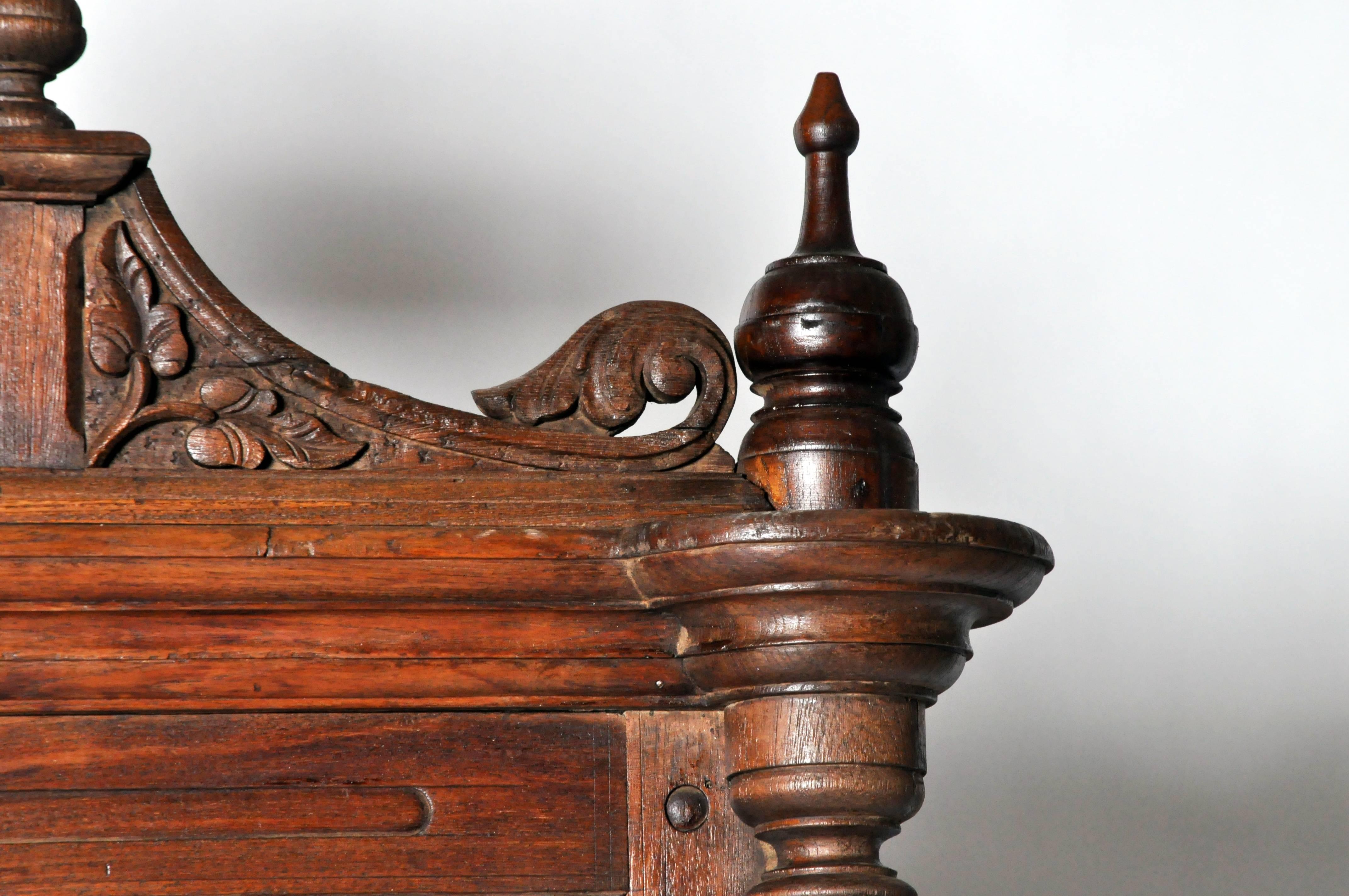 Carved British Colonial Mirror at 1stDibs | colonial mirrors, british ...