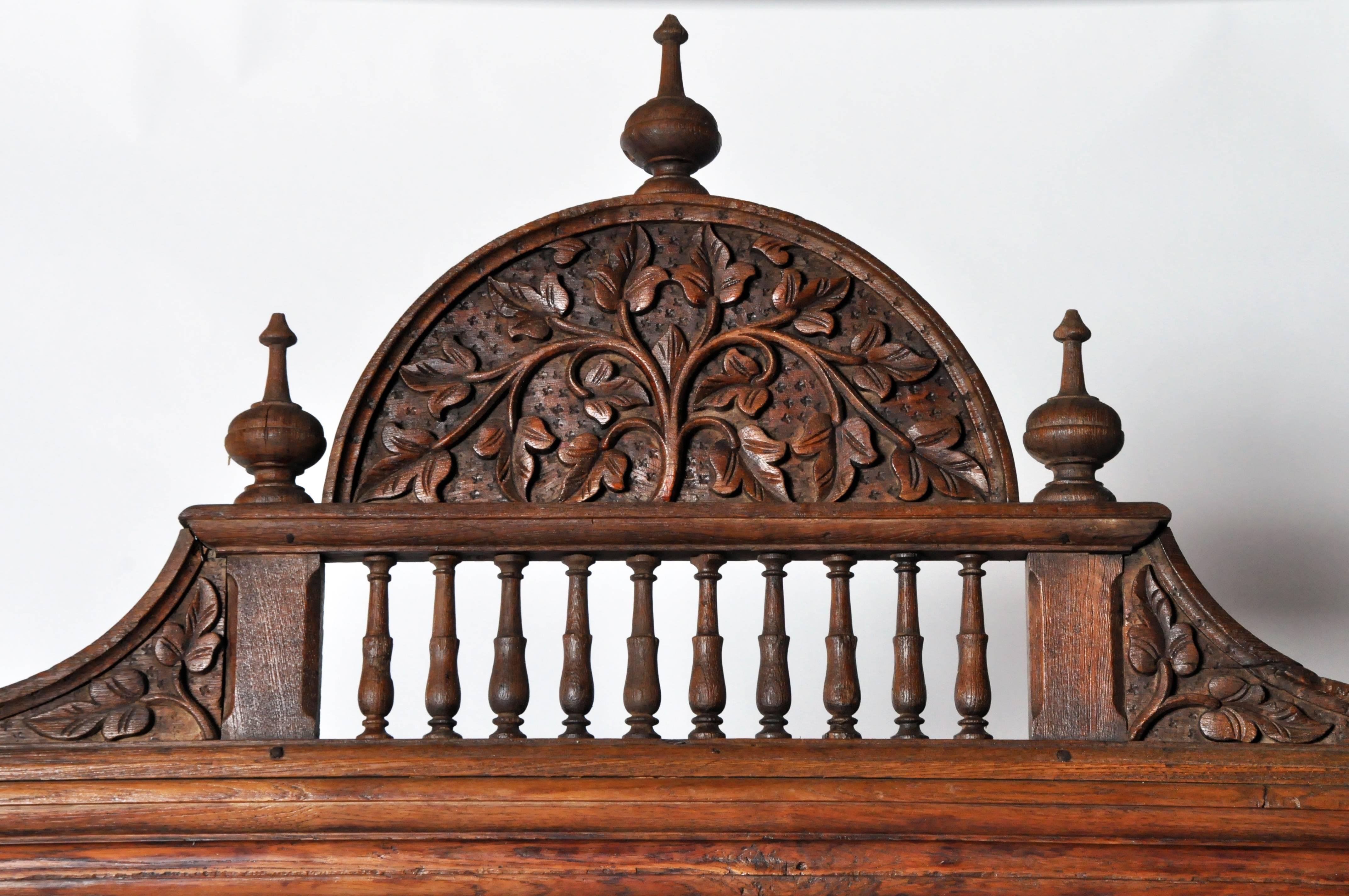 Carved British Colonial Mirror at 1stDibs | colonial mirrors, british ...