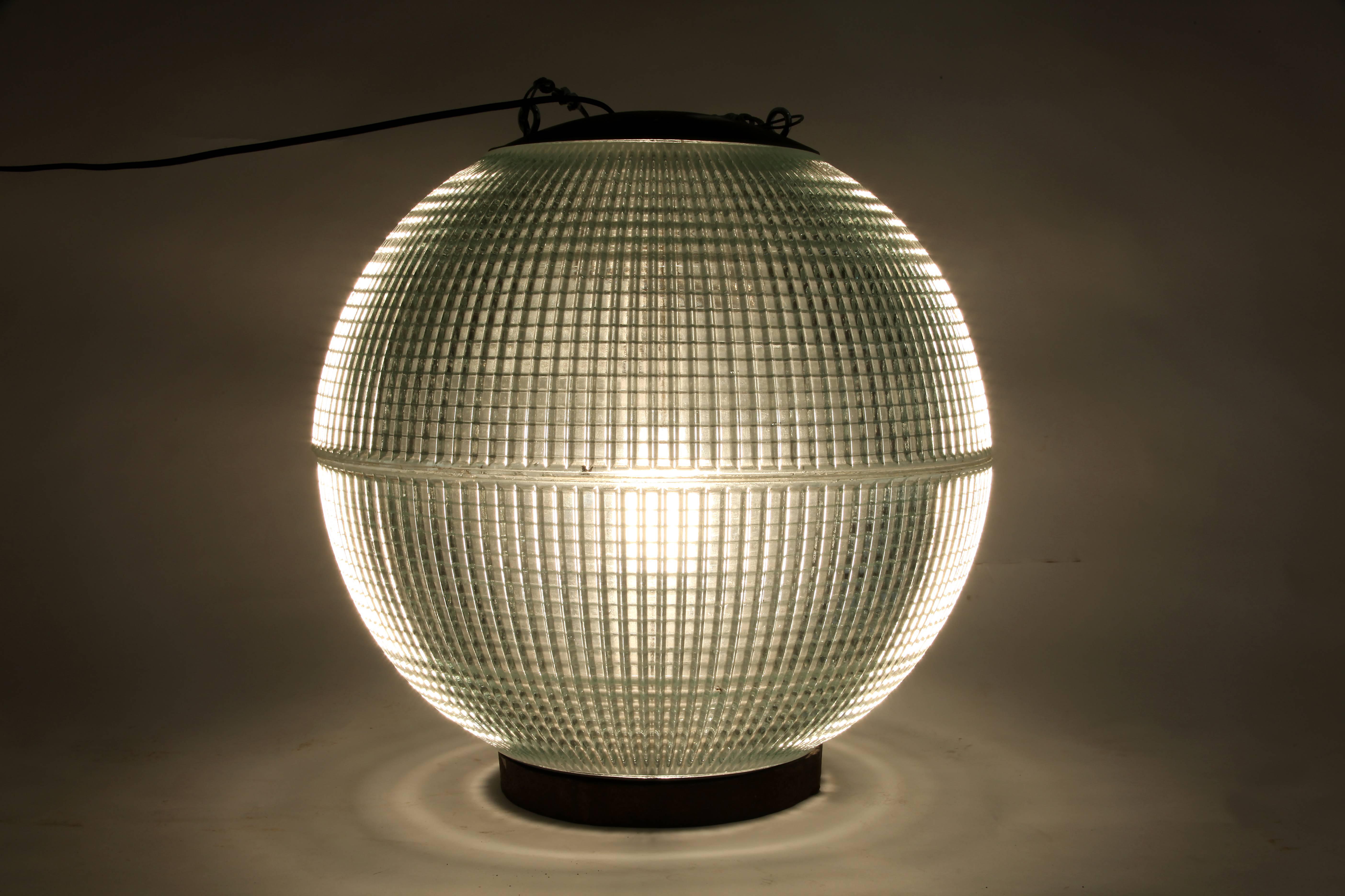 Parisian Holophane Globe Street Light at 1stDibs
