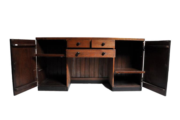 British Colonial Art Deco Sideboard at 1stDibs