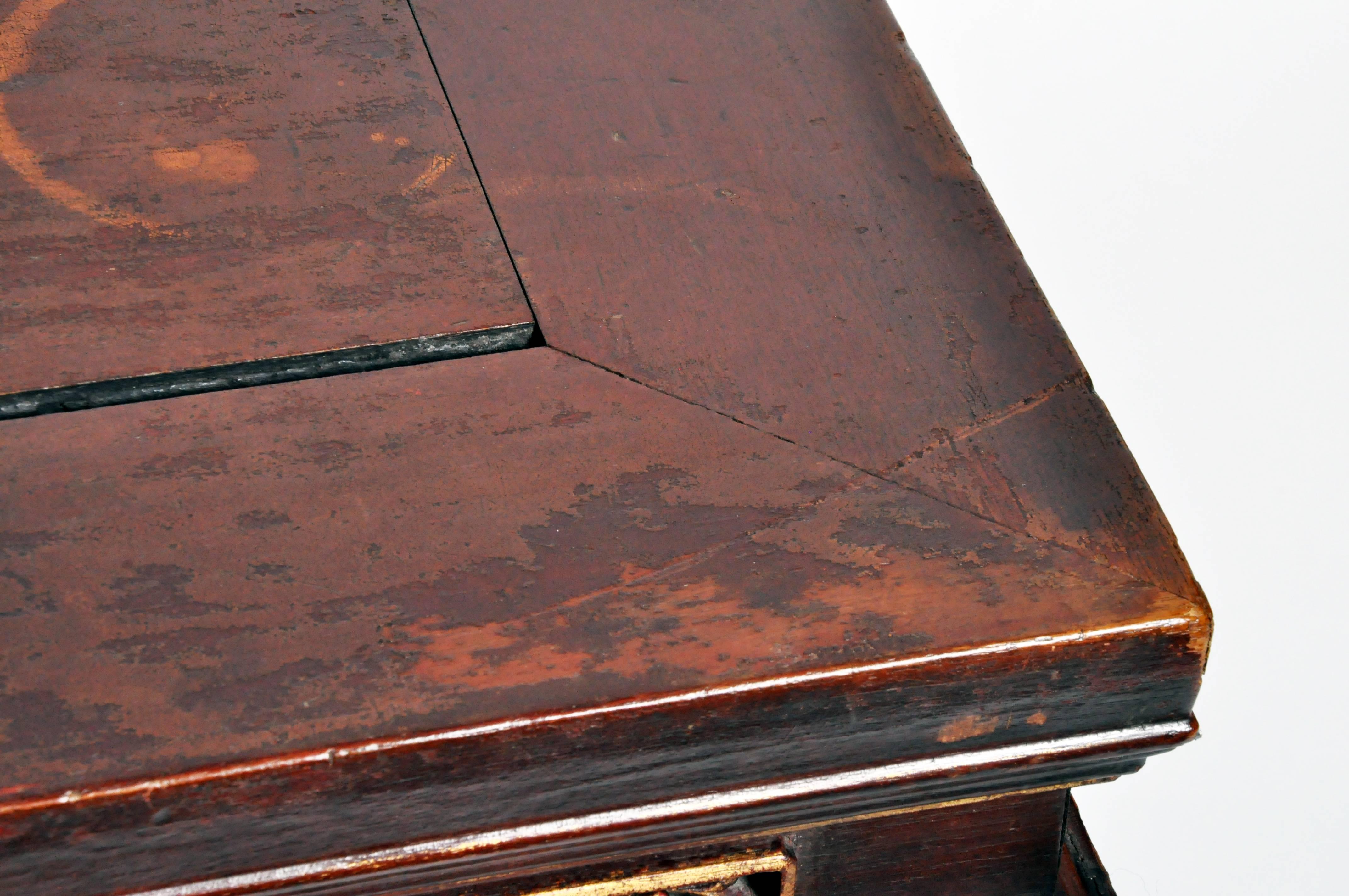 Chinese Hand-Carved Square Table at 1stDibs